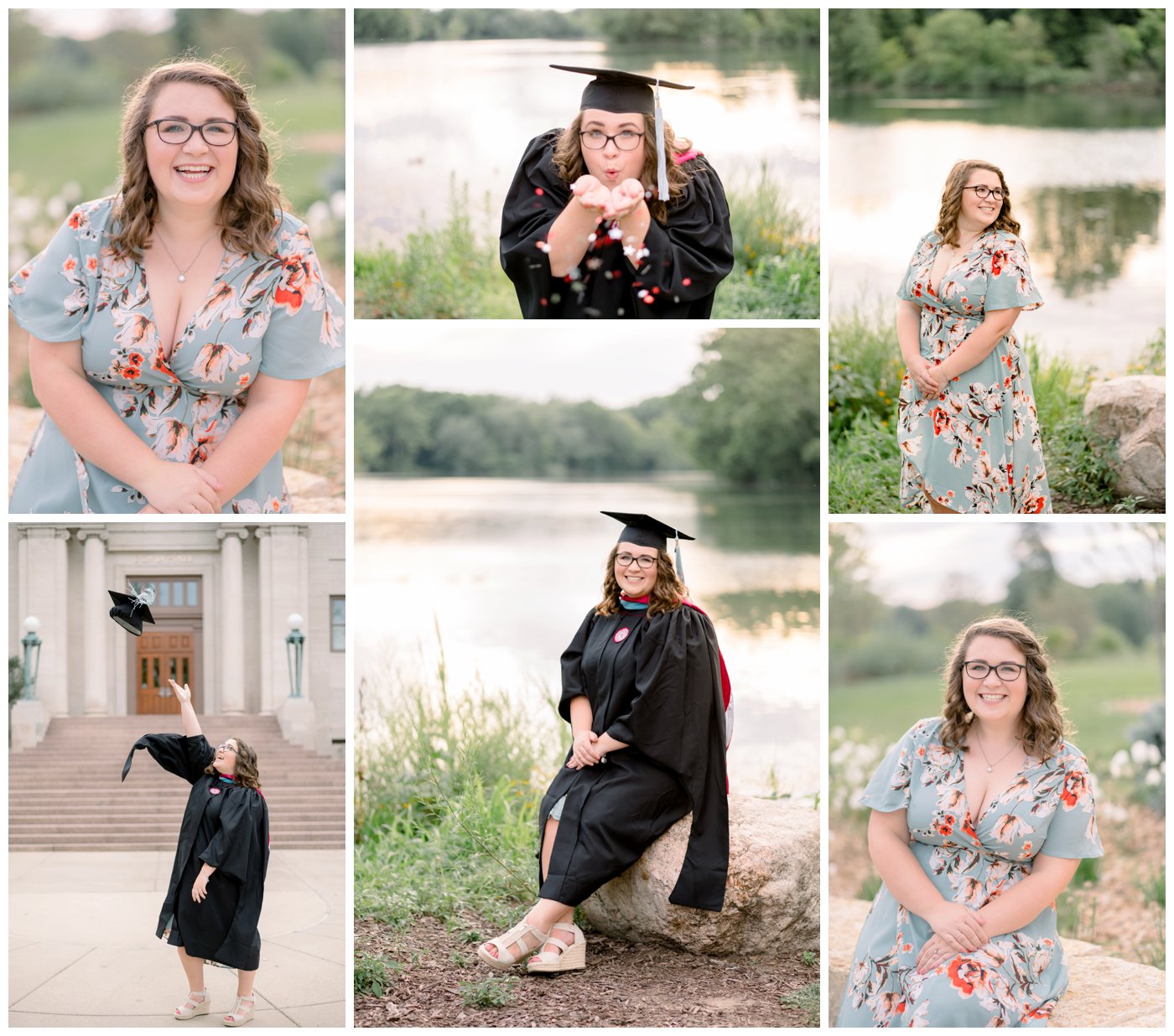 Indiana University Graduation Session | Notre Dame Photographer - Cat ...